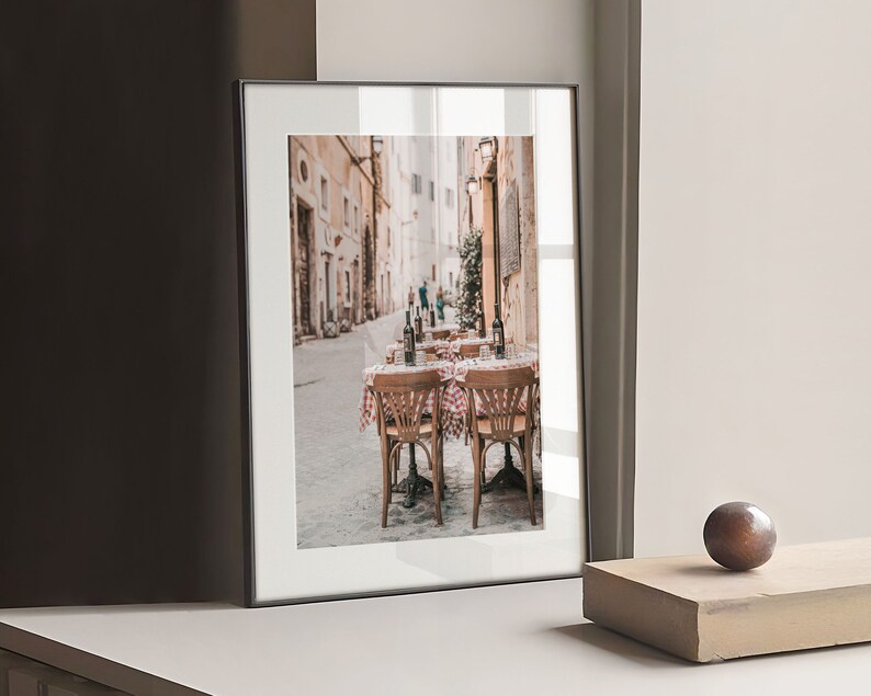 Mediterranean Italy Prints Set: Vespa, Tuscany Street (digital Download ...
