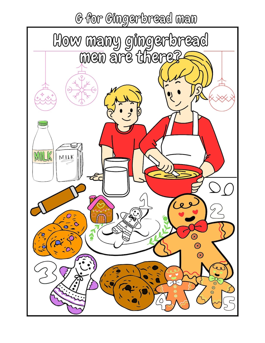 Festive Christmas Alphabet Coloring Activity Sheets for Early Education ...