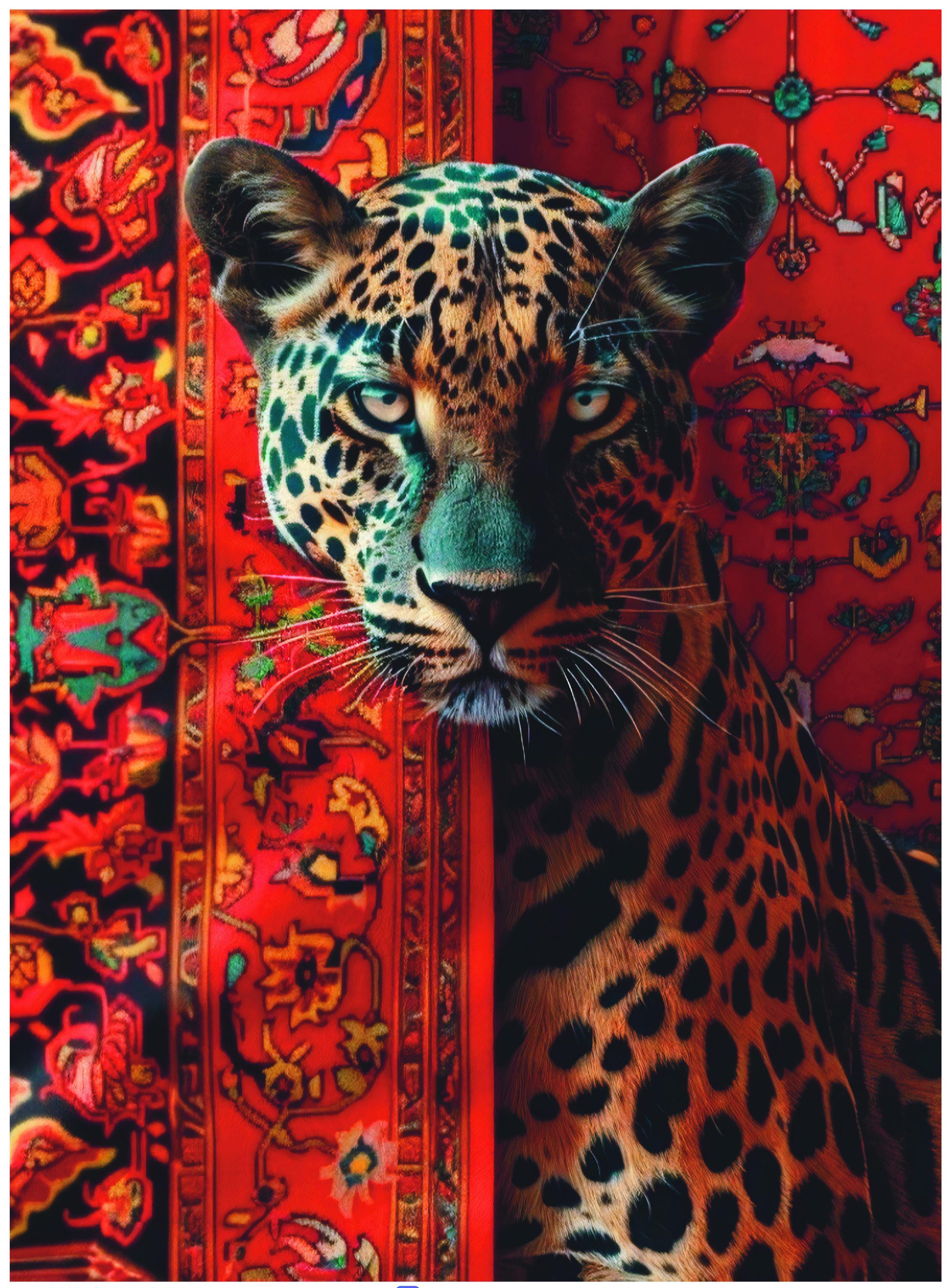 Vintage Majestic Leopard Decoupage Paper for Crafts & Scrapbooking ...