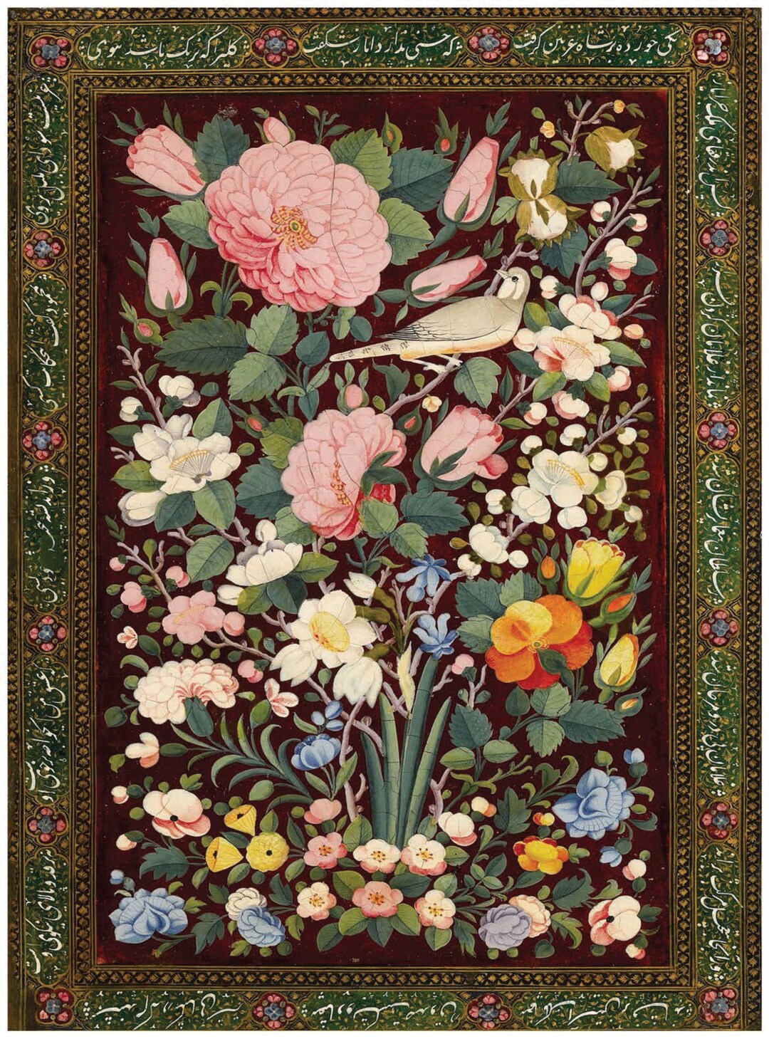 Vintage Floral Bird Decoupage Paper for Crafts & Scrapbooking, Rustic ...