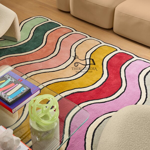 New Wave Rug - Etsy