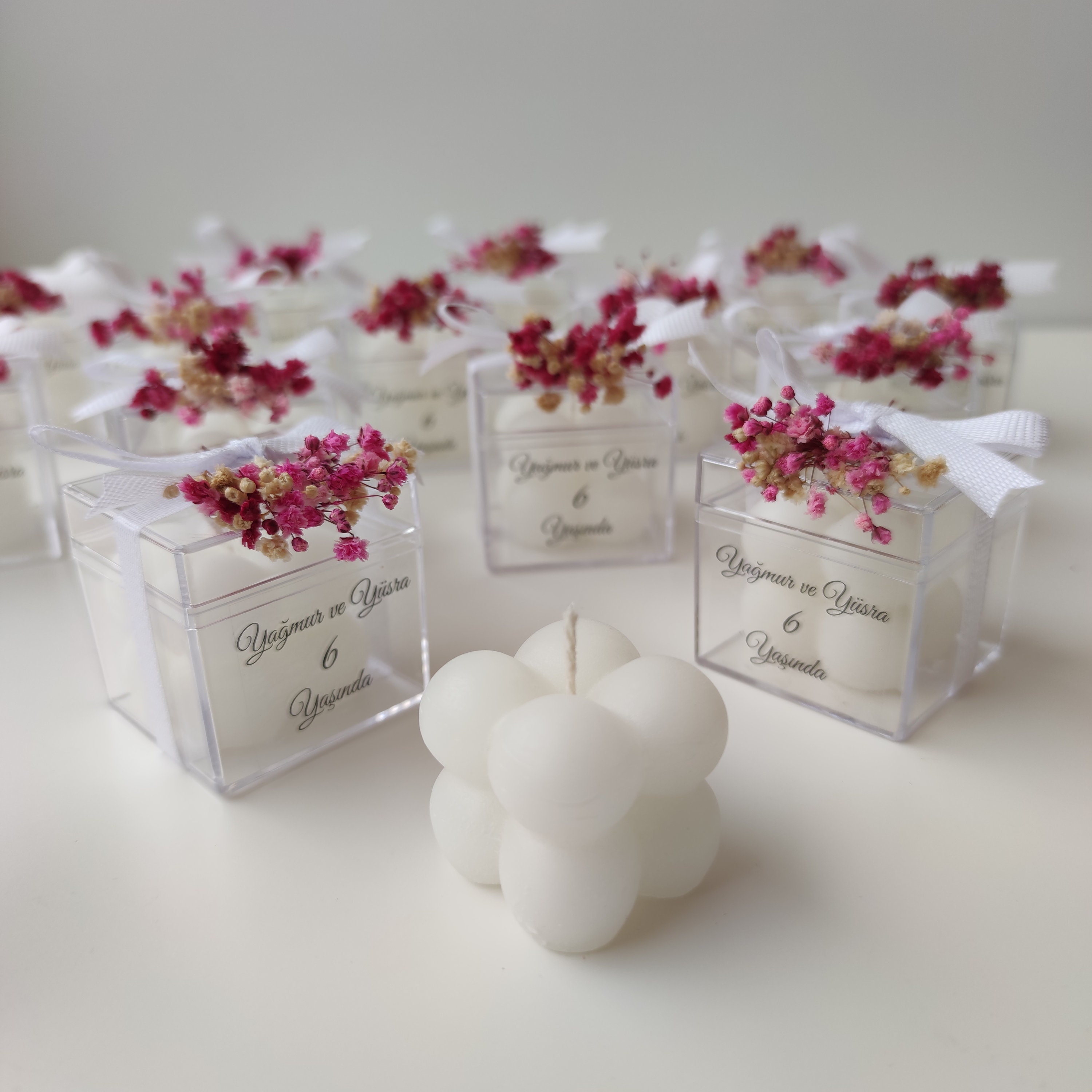 Handcrafted Bubble Candles: Wedding & Celebration Keepsake - Etsy