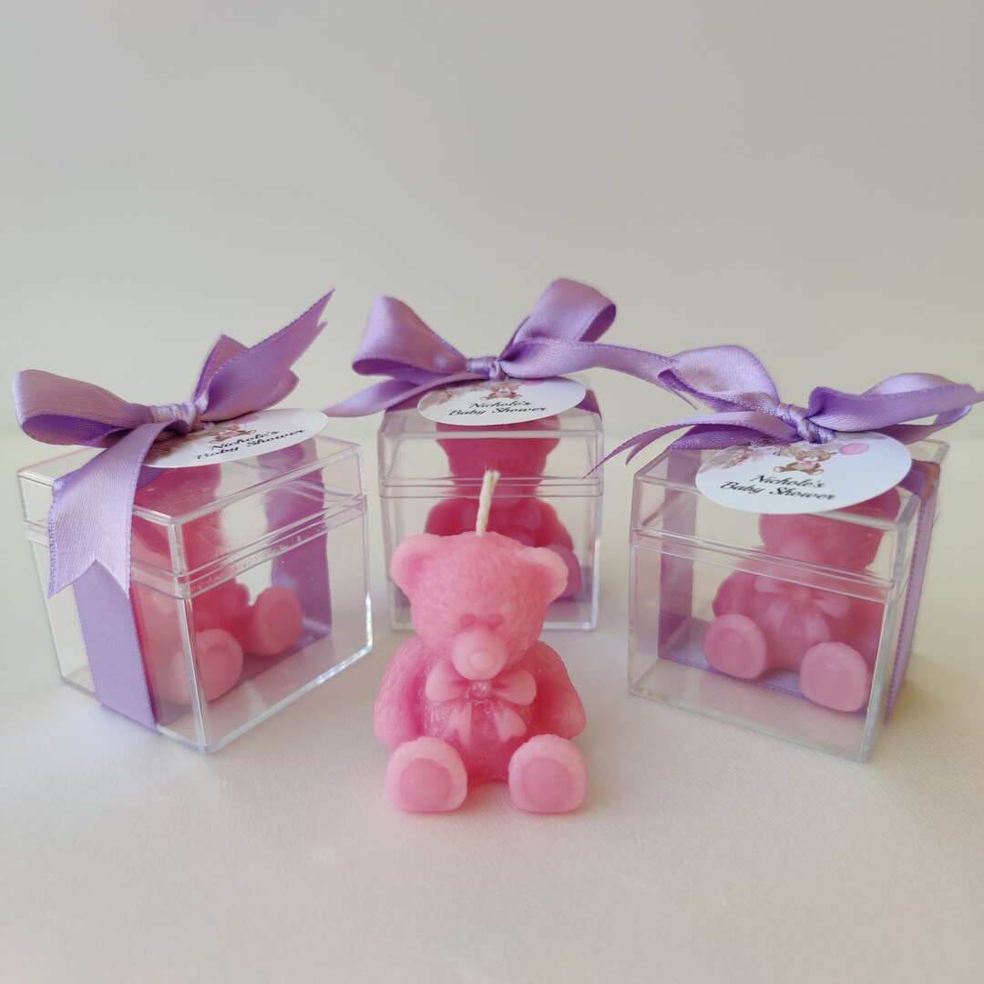 Bear Candle, Baby Shower Candle, Birthday Bear Candle Gift, Cute Candle ...