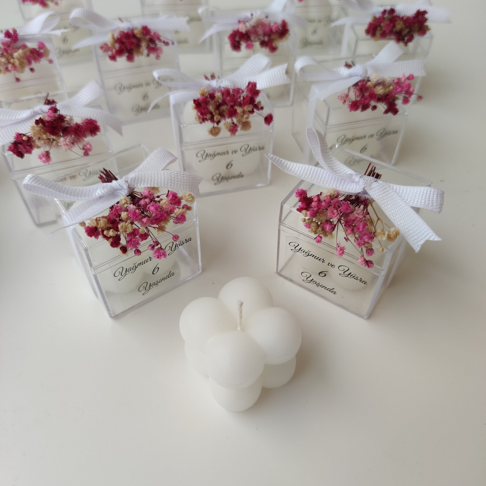 Handcrafted Bubble Candles: Wedding & Celebration Keepsake - Etsy