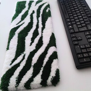 Keyboard Rug Soft Touch White Green - Etsy