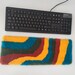 Keyboard Rug Color Wave Soft Touch Rug - Etsy