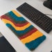 Keyboard Rug Color Wave Soft Touch Rug - Etsy