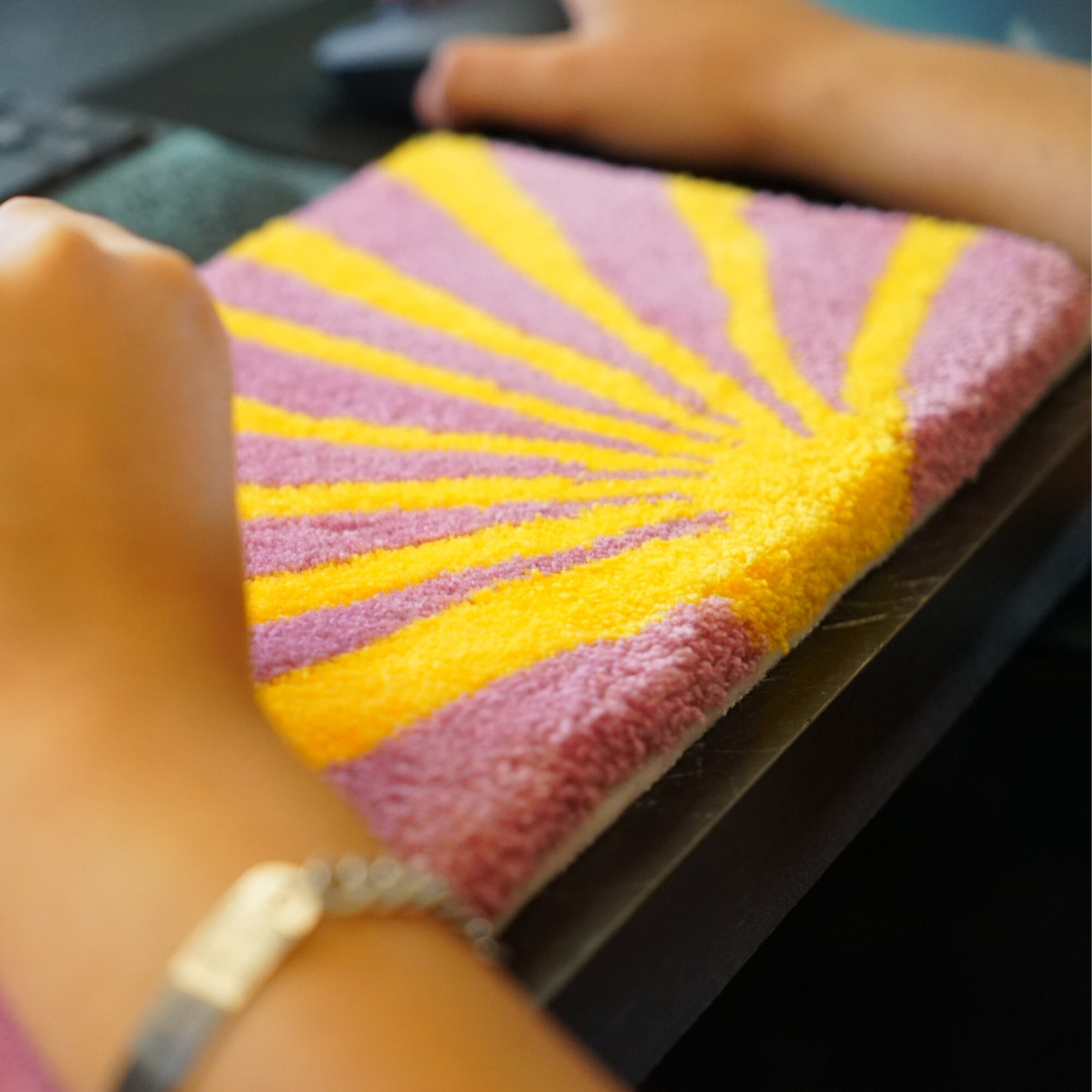 Keyboard Sun Rug - Etsy