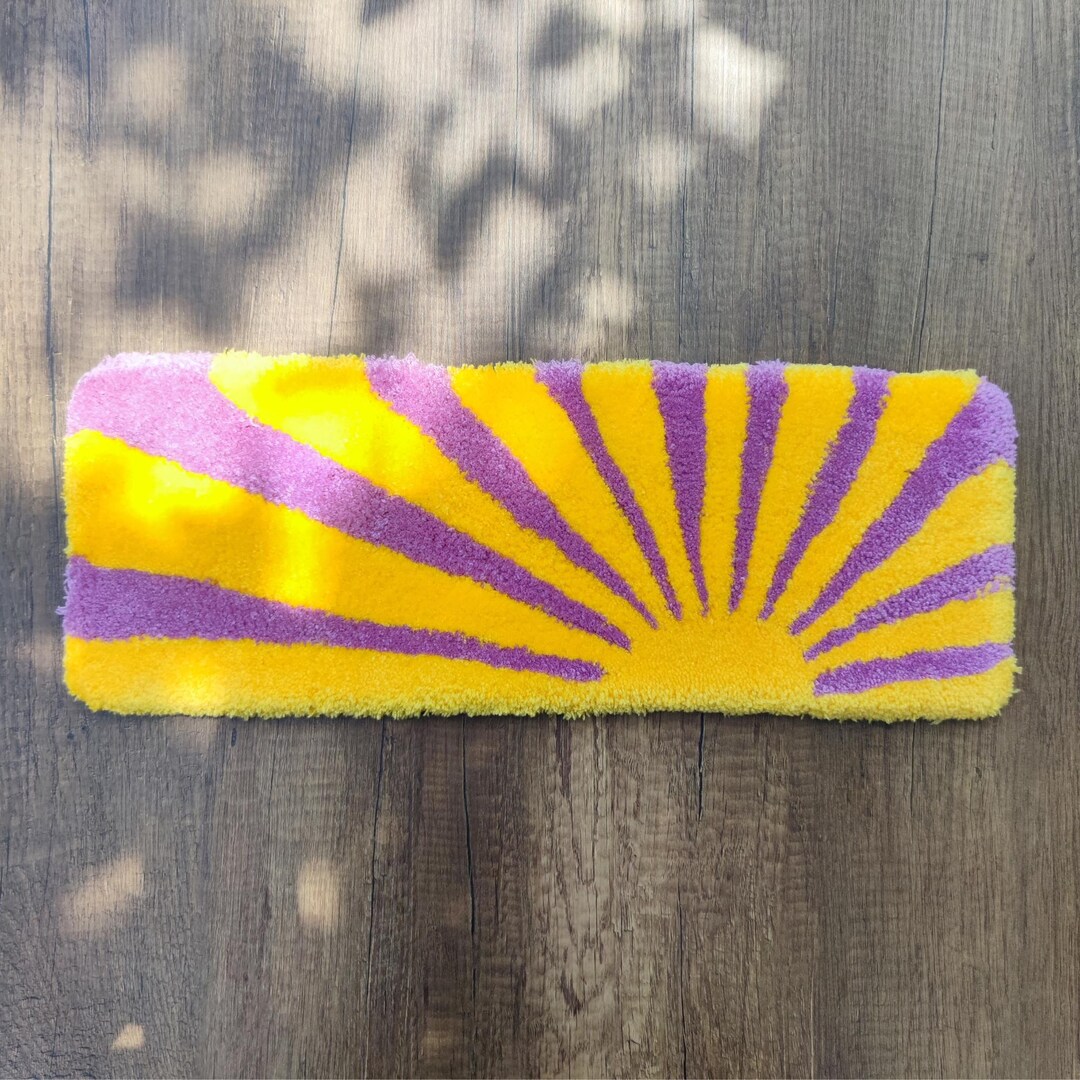 Keyboard Sun Rug - Etsy