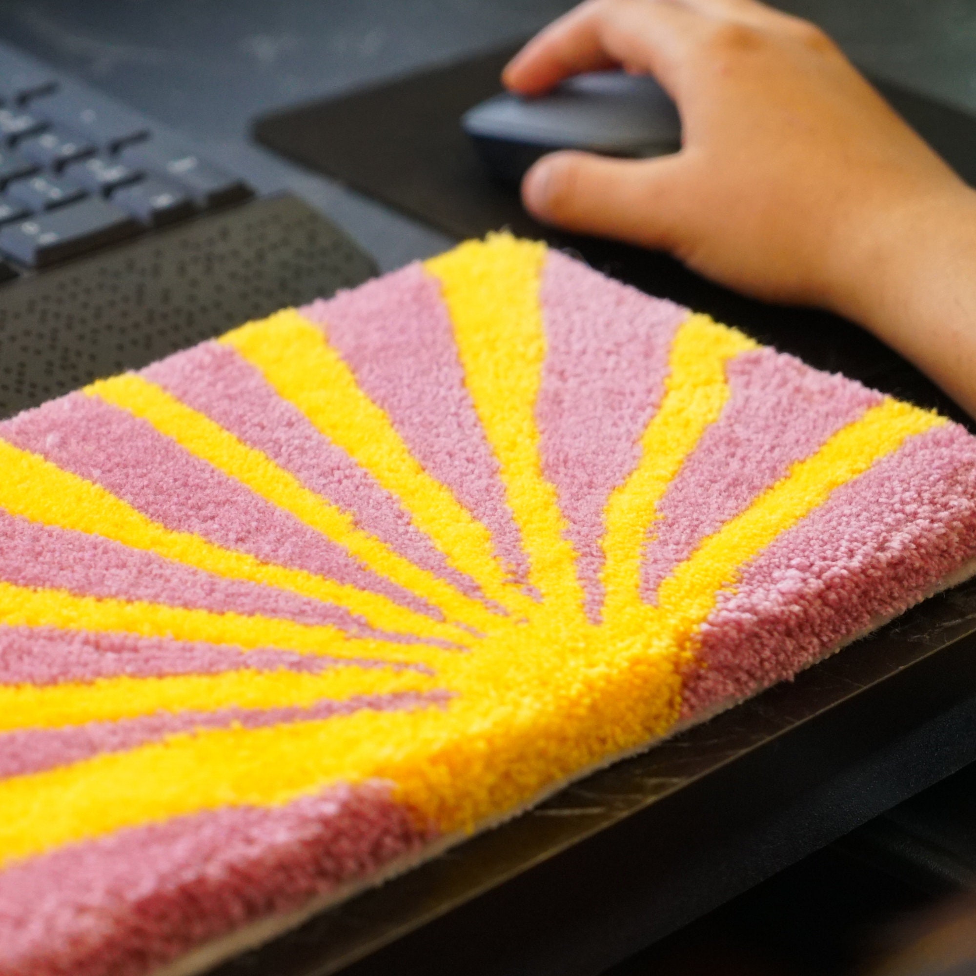 Keyboard Sun Rug - Etsy