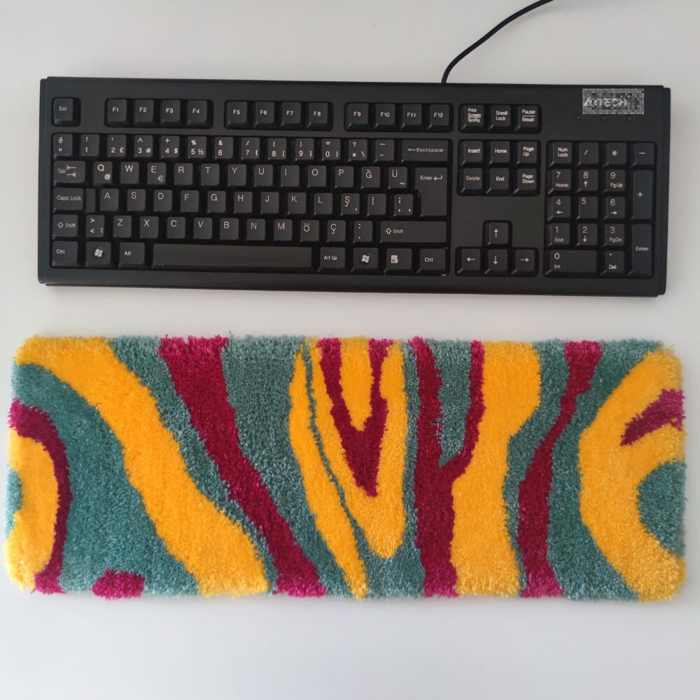 Psychic Keyboard Rug Soft Touch Rug - Etsy
