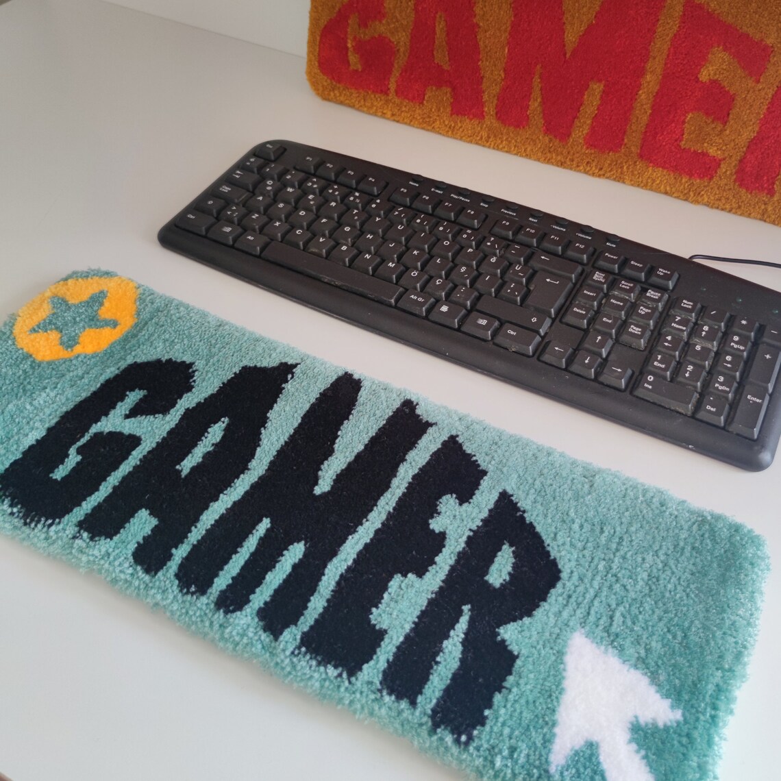 Gamer Keyboard Rug Ergonomic Wrist Support Soft Touch - Etsy