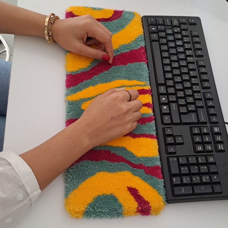 Psychic Keyboard Rug Soft Touch Rug - Etsy