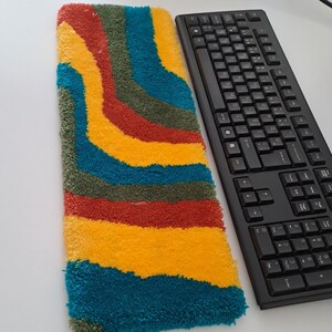 Keyboard Rug Color Wave Soft Touch Rug - Etsy
