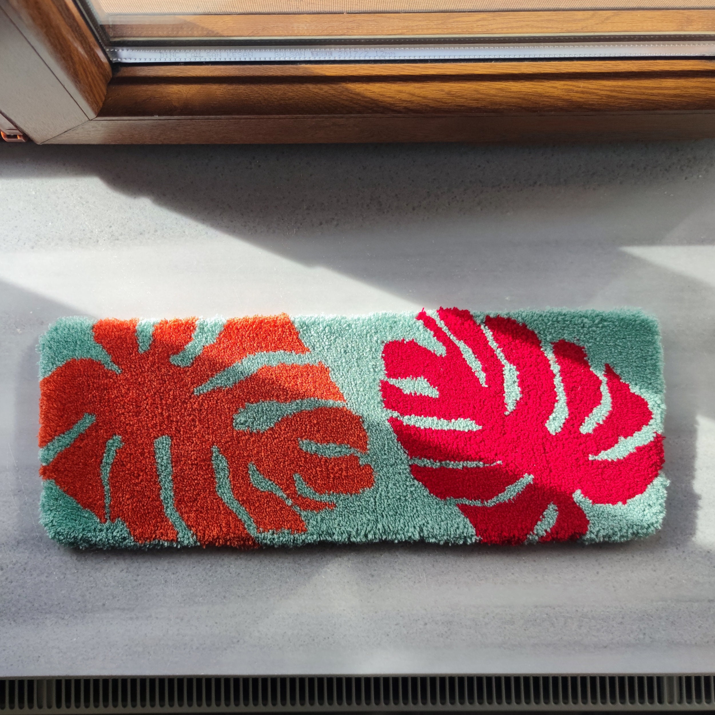 Monstera Leaf Keyboard Rug - Etsy