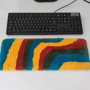 Keyboard Rug Color Wave Soft Touch Rug - Etsy