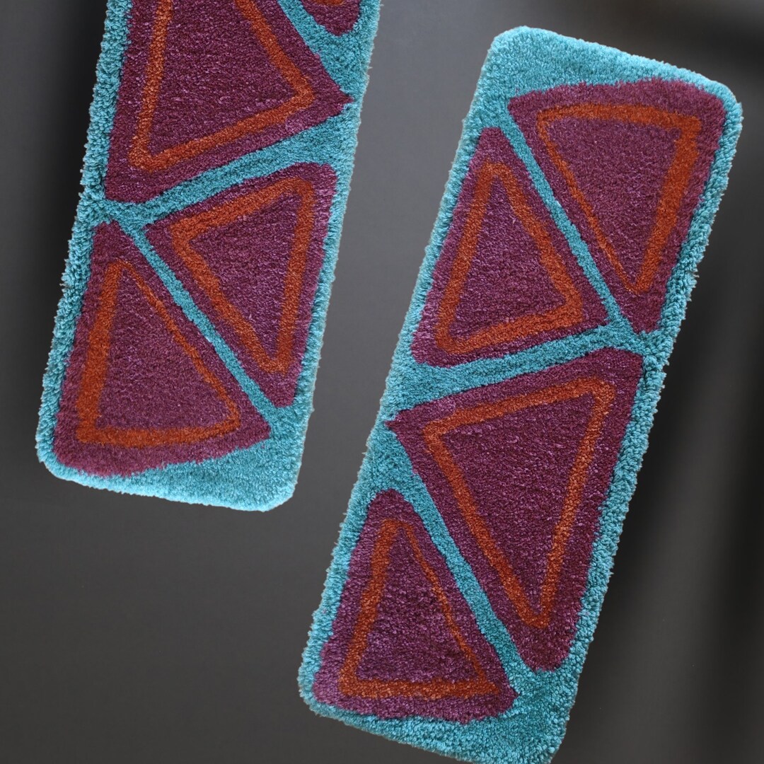 Triangle Keyboard Rug Wrist Rest Ergonomic Gift - Etsy