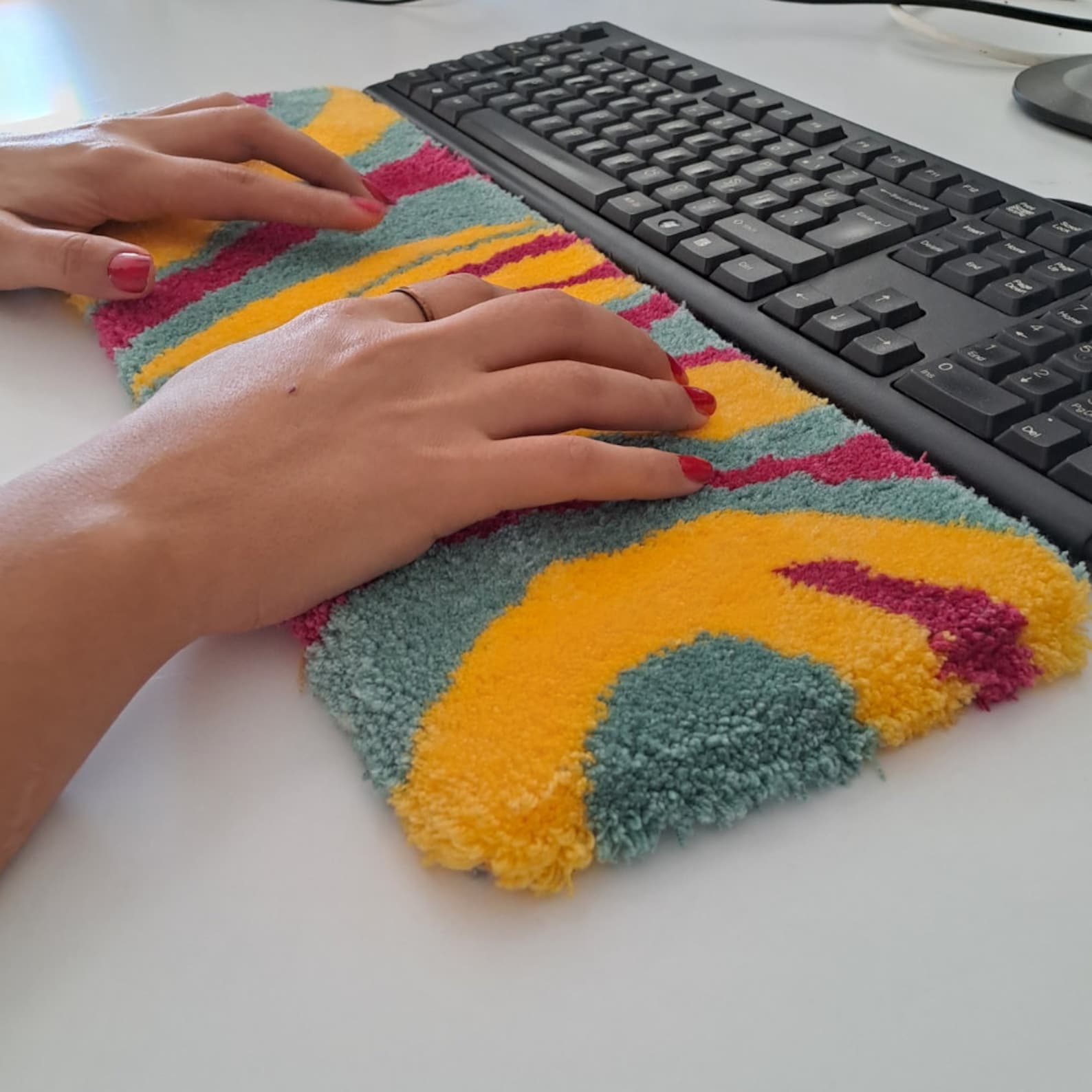 Psychic Keyboard Rug Soft Touch Rug - Etsy