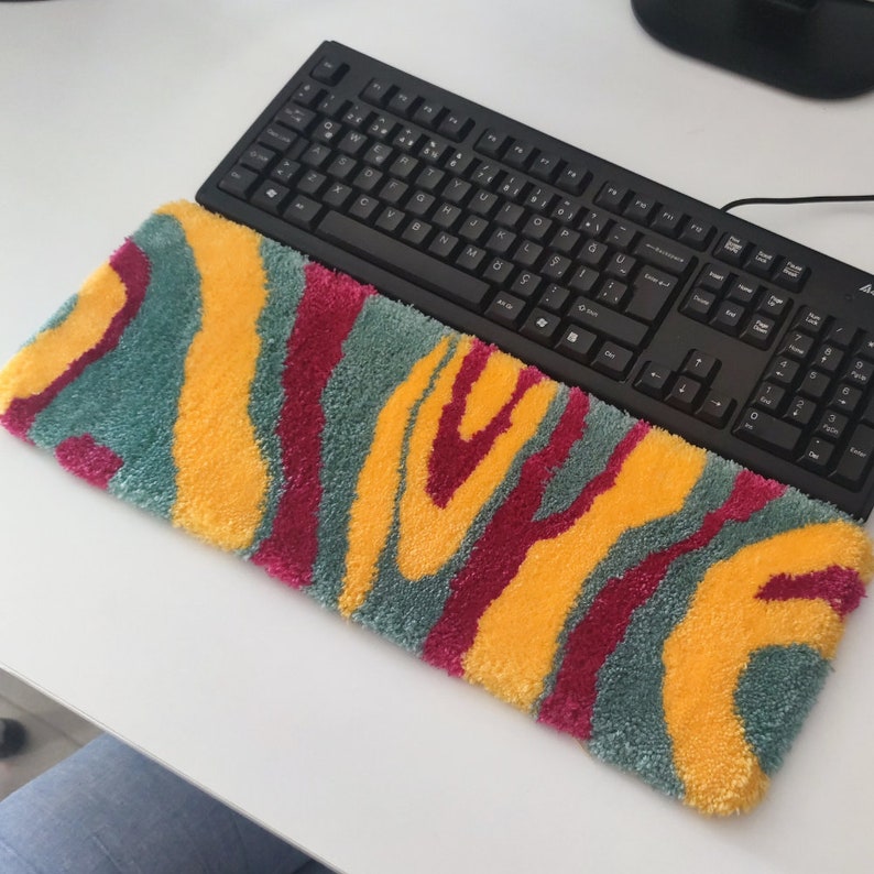 Psychic Keyboard Rug Soft Touch Rug - Etsy
