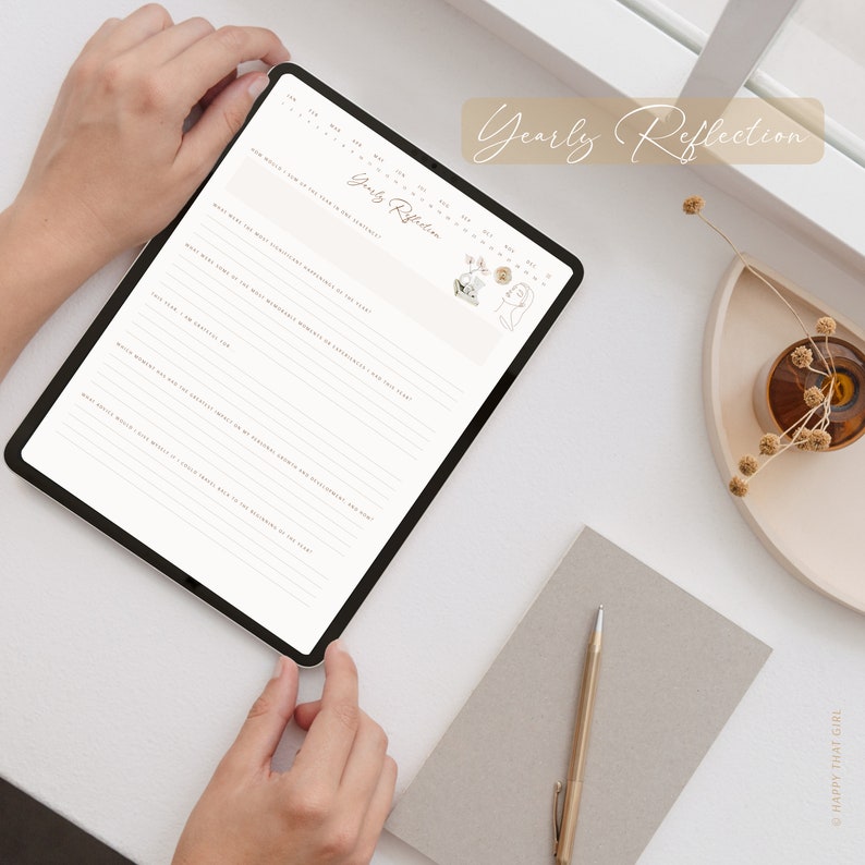 Digital Gratitude Journal / iPad Planner / Goodnotes Planner / Daily ...