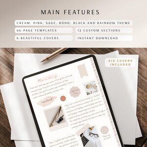 Digital Notebook / Digital Journal / Goodnotes Notebook / iPad Journal ...