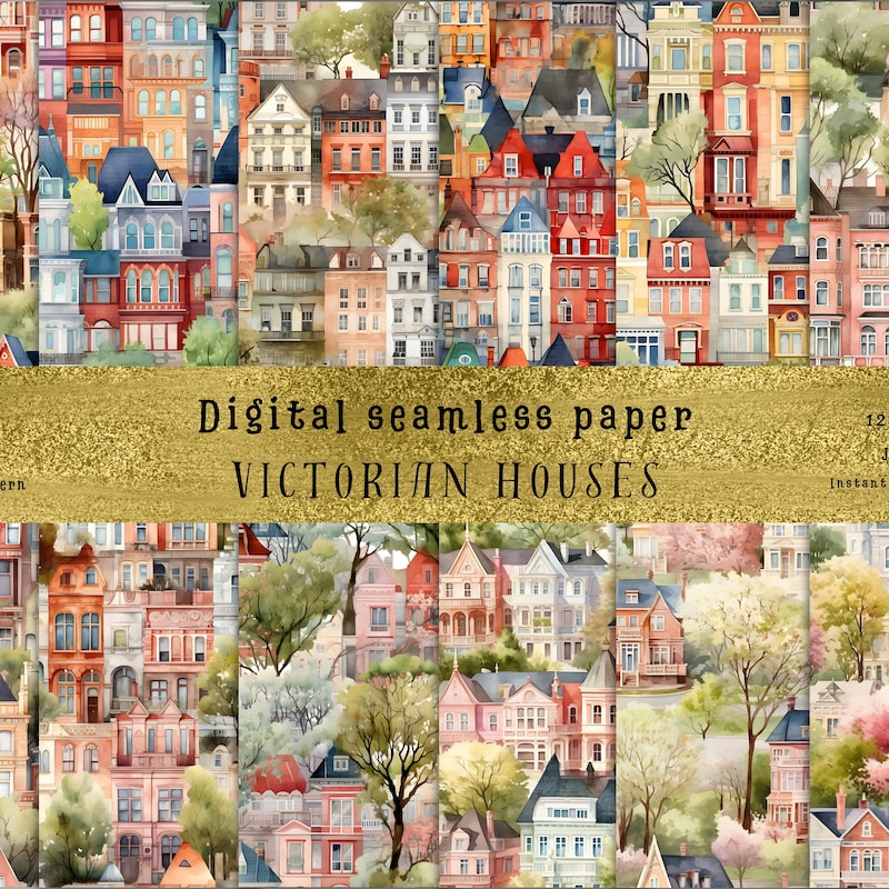 Victorian Wall Paper - Etsy