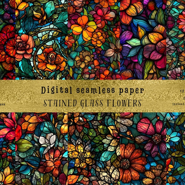 Stained Glass Fabric - Etsy