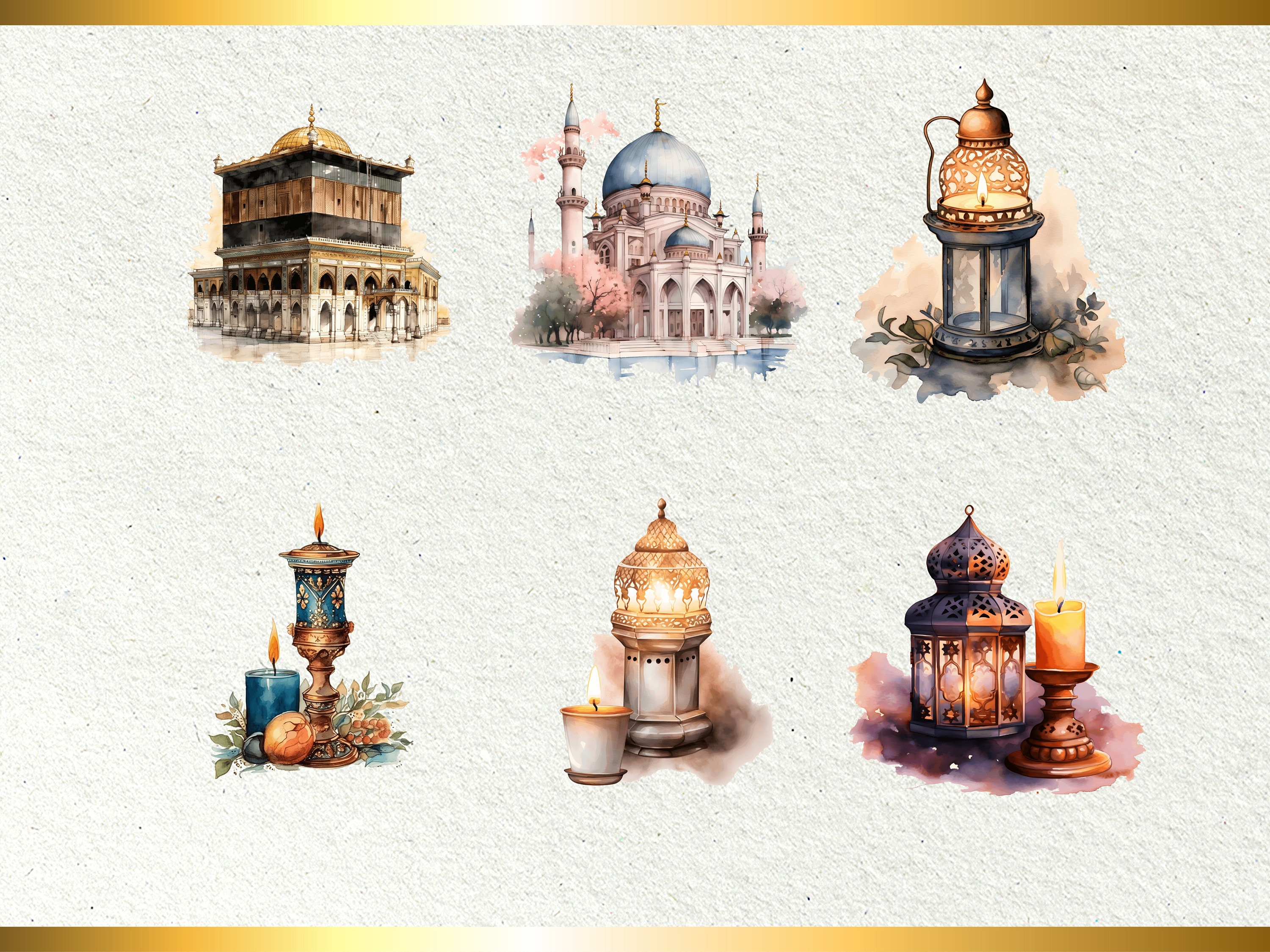 21 Exquisite Islamic Cliparts Surprise Bonus DIY Crafting Delight High ...