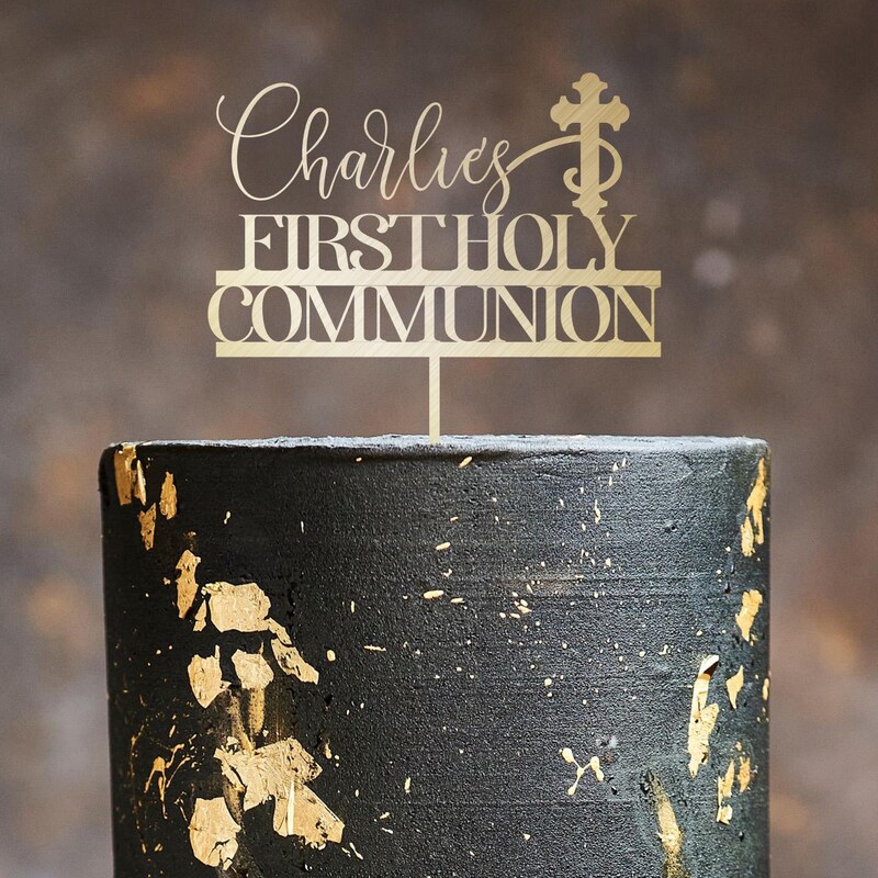 Baptism Cake Toppers - Etsy