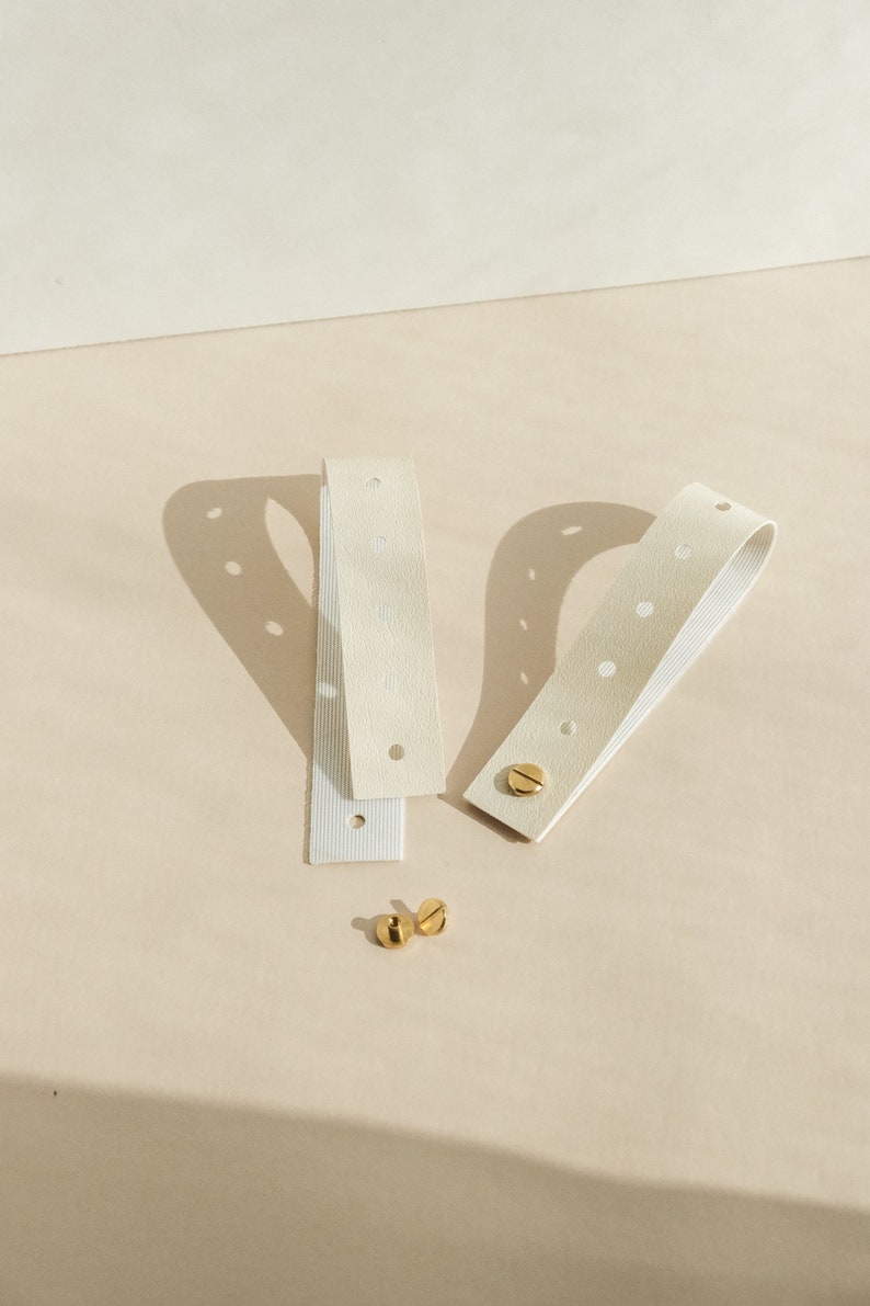 White Strap Set for Hanging Wedding Signage set of 2, Sign Straps ...