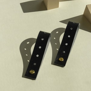 Black Strap Set for Hanging Wedding Signage (set of 2), Sign Straps ...