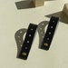 Black Strap Set for Hanging Wedding Signage (set of 2), Sign Straps ...