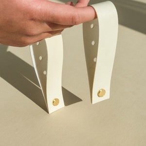 White Strap Set for Hanging Wedding Signage set of 2, Sign Straps ...