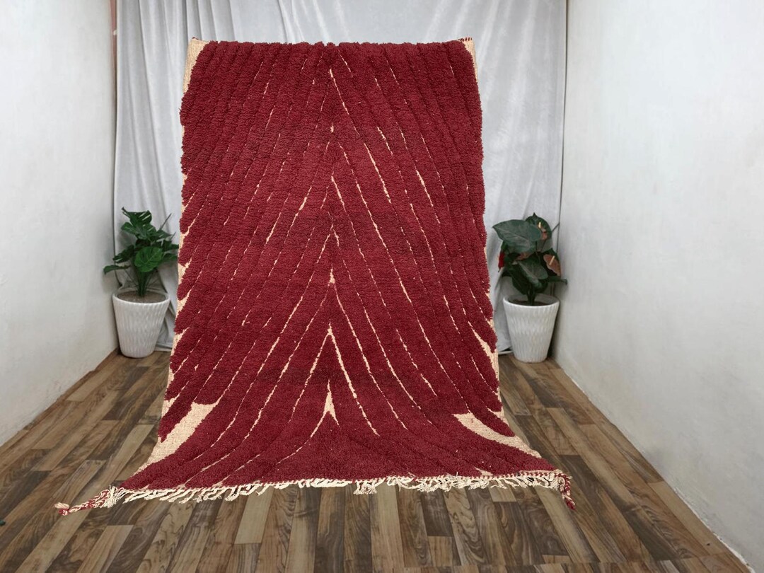 Custom Tufted Rugs Unique Bedroom Rug for Men, Moroccan Rug, Beni ...