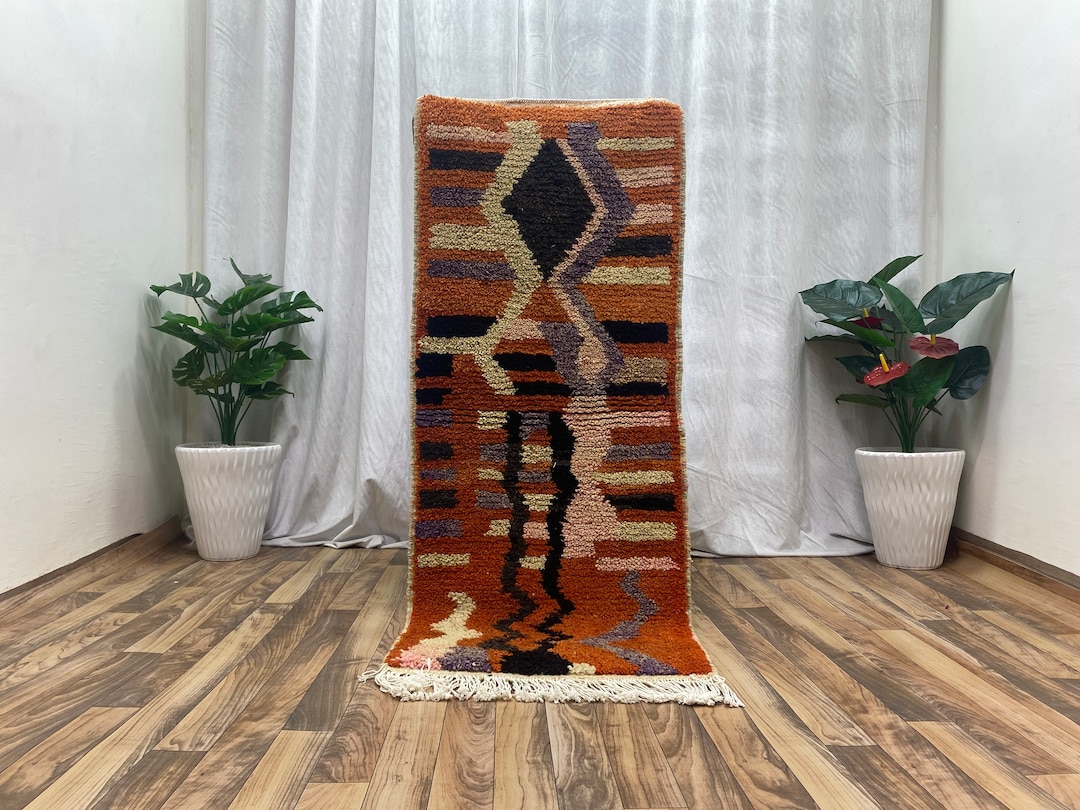 Fabulous Moroccan Rug, Handmade Boujaad Rug, Bohemian Rug, Custom ...