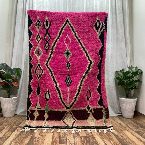 Pink Rug - Etsy