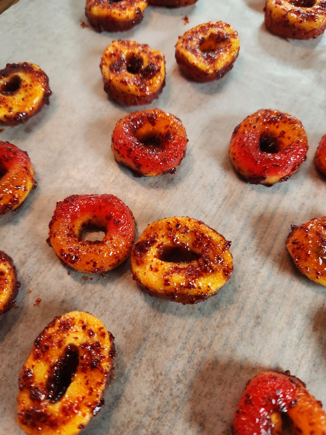Spicy Chamoy Peach Rings - Etsy