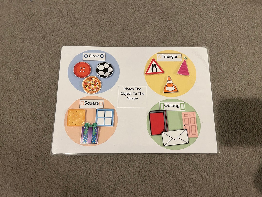 Shape Ordering Activity/resource EYFS SENCO - Etsy UK