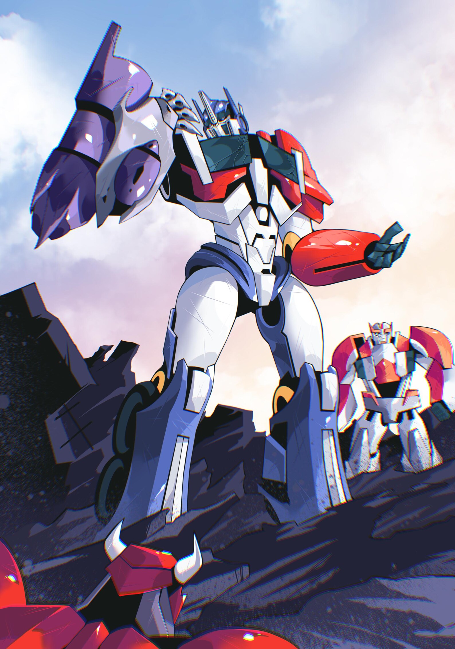 Print | TFP Optimus Prime/megatron Arm - Etsy