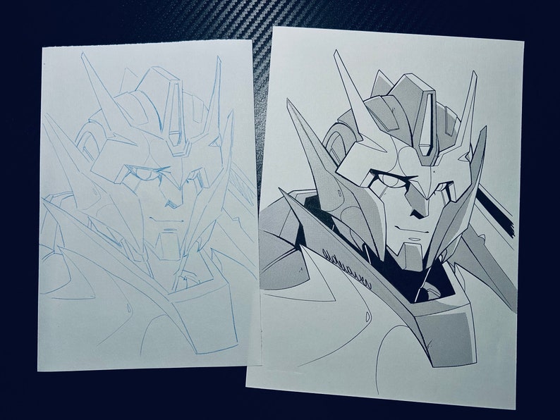 Rodimus Prime Transformers More Than Meets the Eye Drawing - Etsy