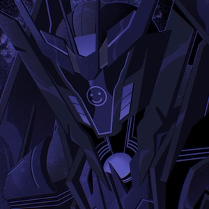 Soundwave Happy Face | Transformers Prime Print - Etsy