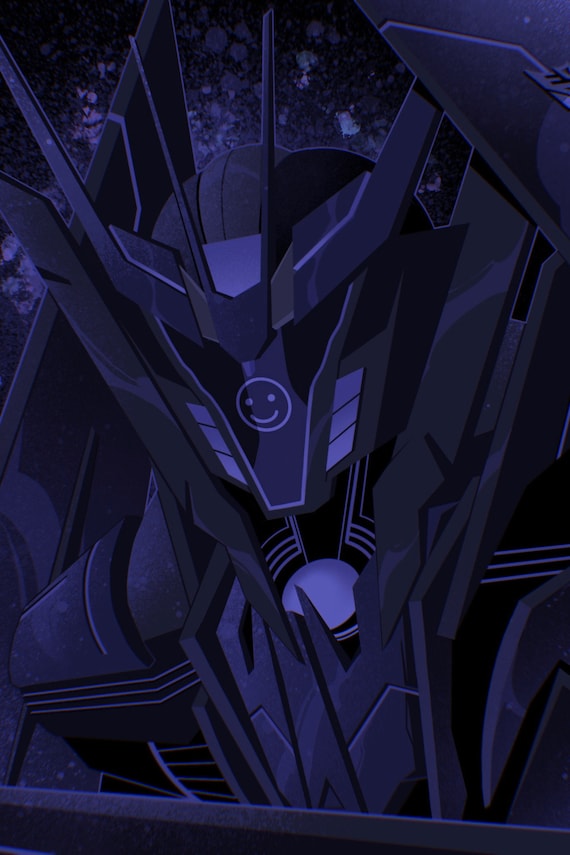 Transformers Prime Soundwave Face
