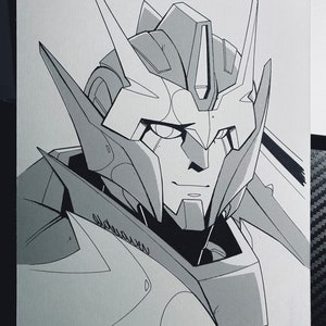 Rodimus Prime Transformers More Than Meets the Eye Drawing - Etsy
