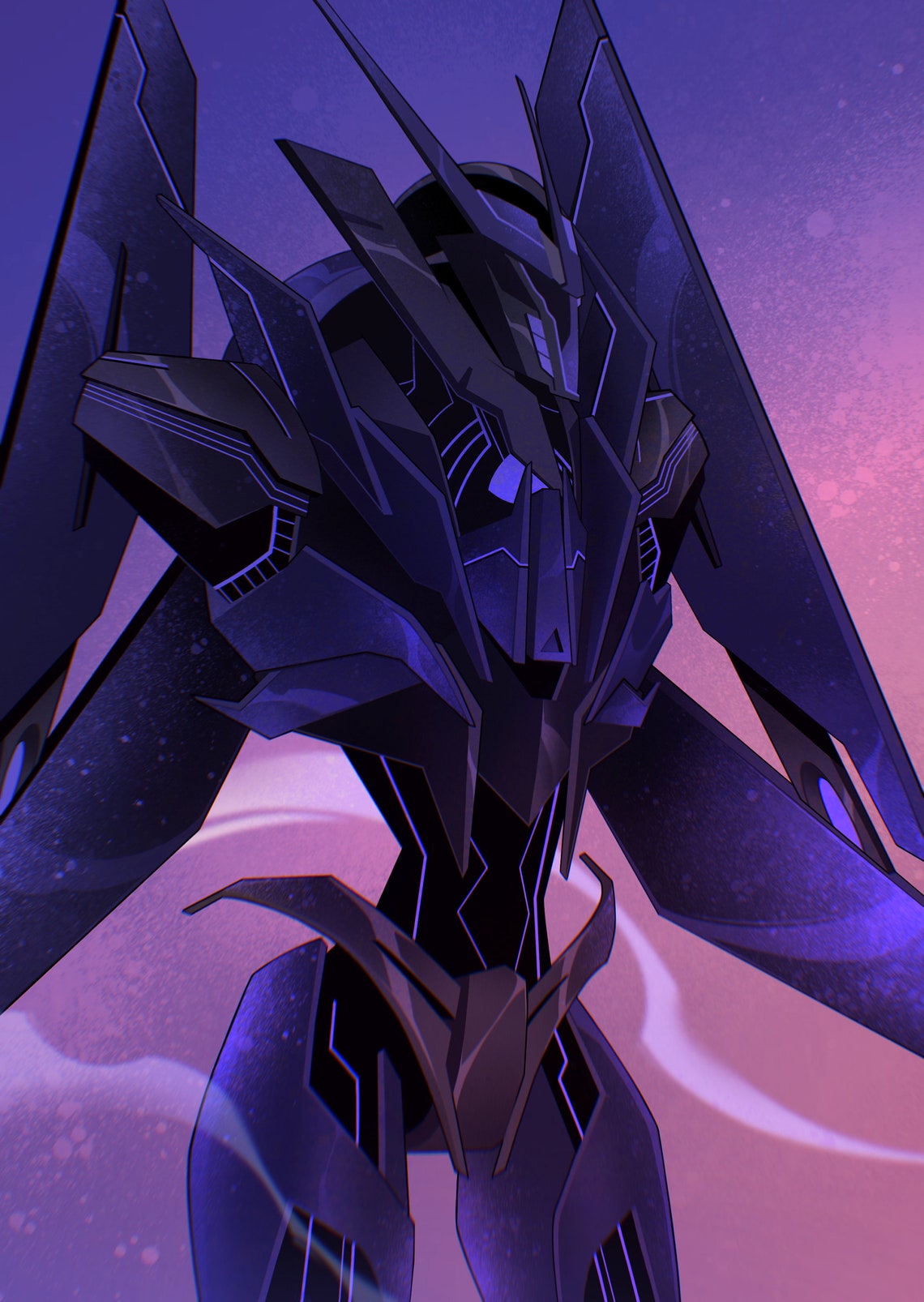 Soundwave Pink Transformers Prime Print - Etsy