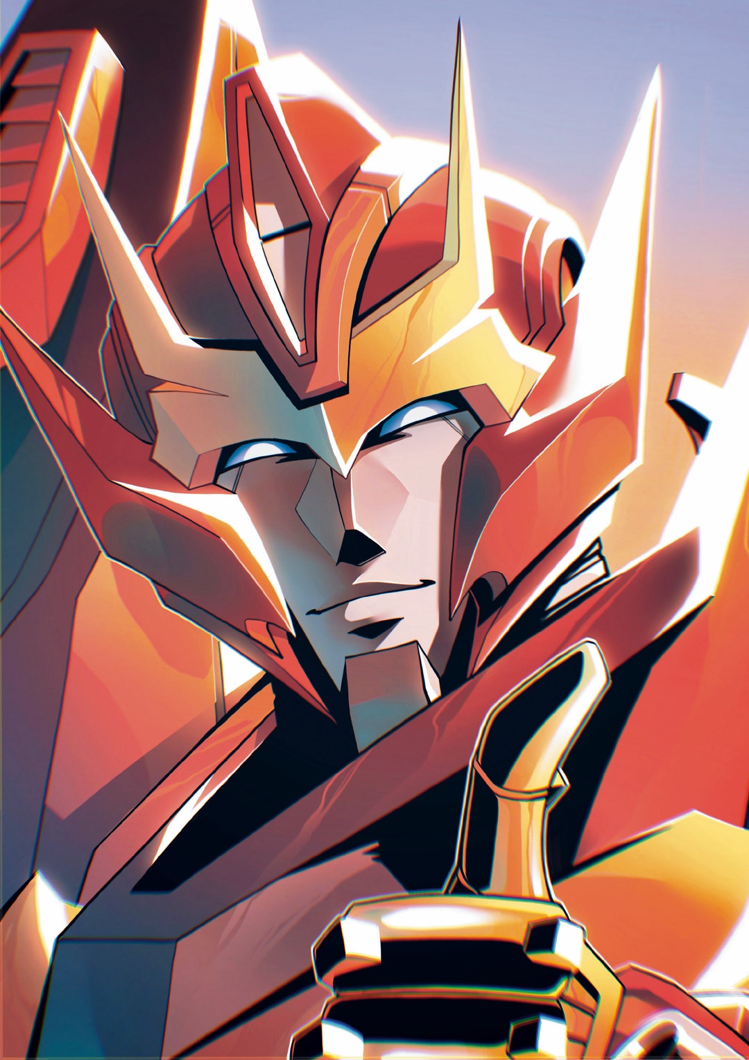 Rodimus Transformers MTMTE Print - Etsy