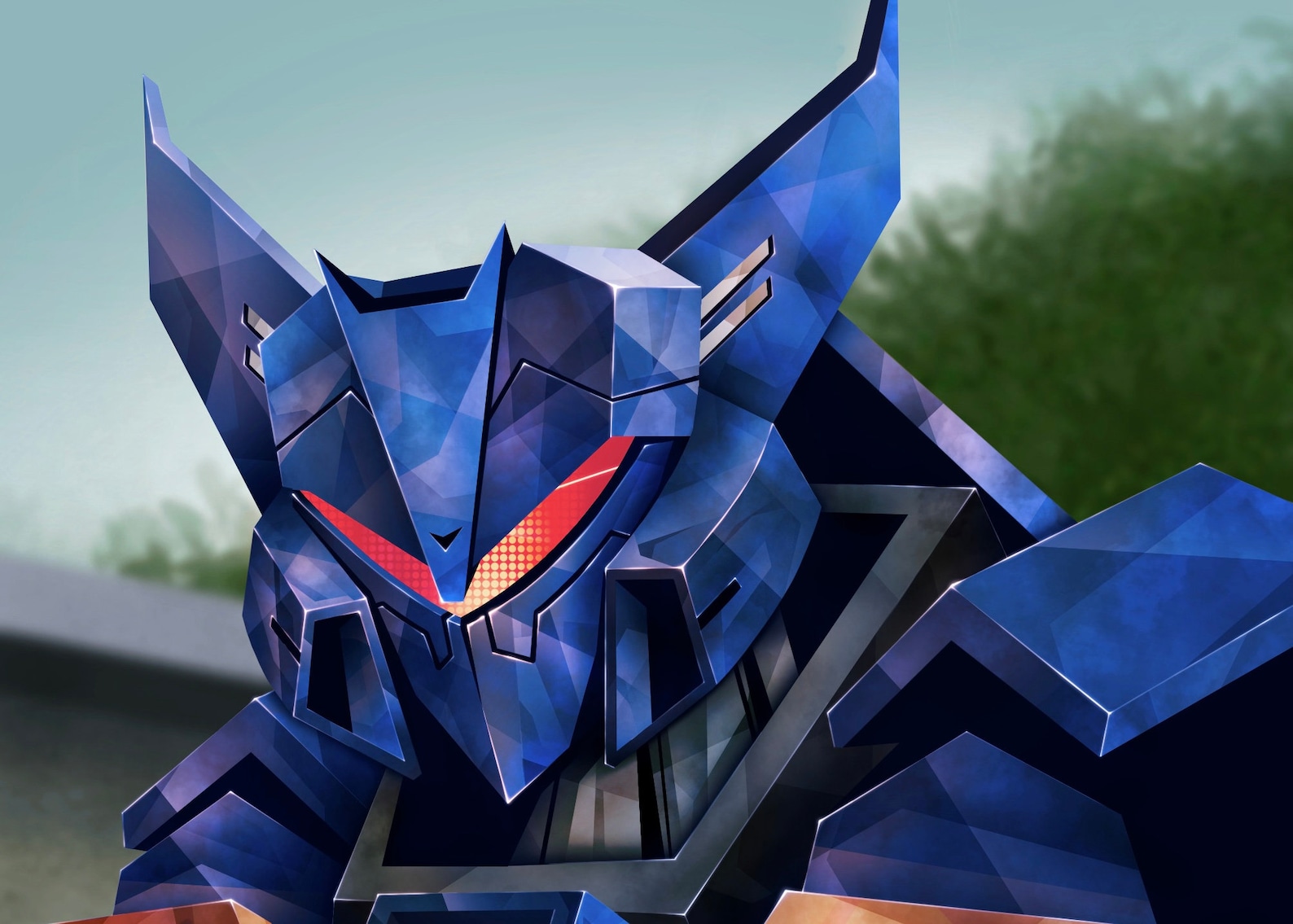 Soundwave Transformers Earthspark Print - Etsy