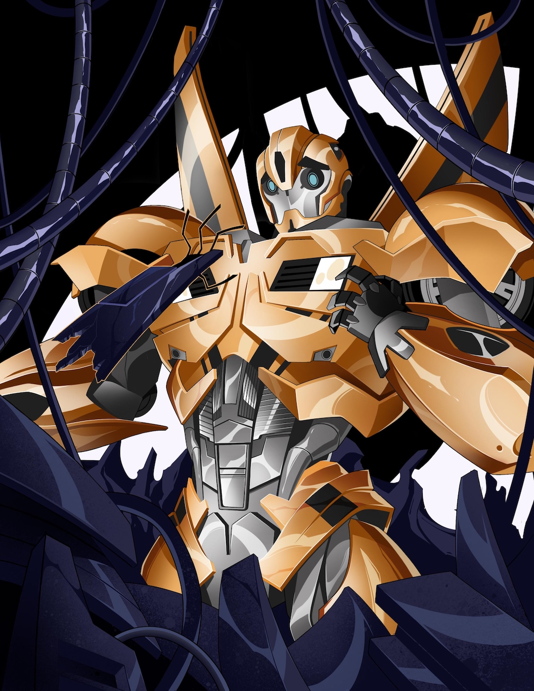 Print | TFP Bumblebee - Etsy