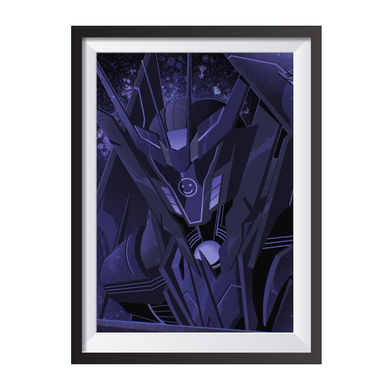 Print | TFP Soundwave Happy Face - Etsy