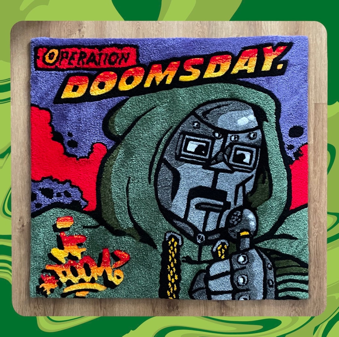 MF Doom operation Doomsday Album Rug - Etsy