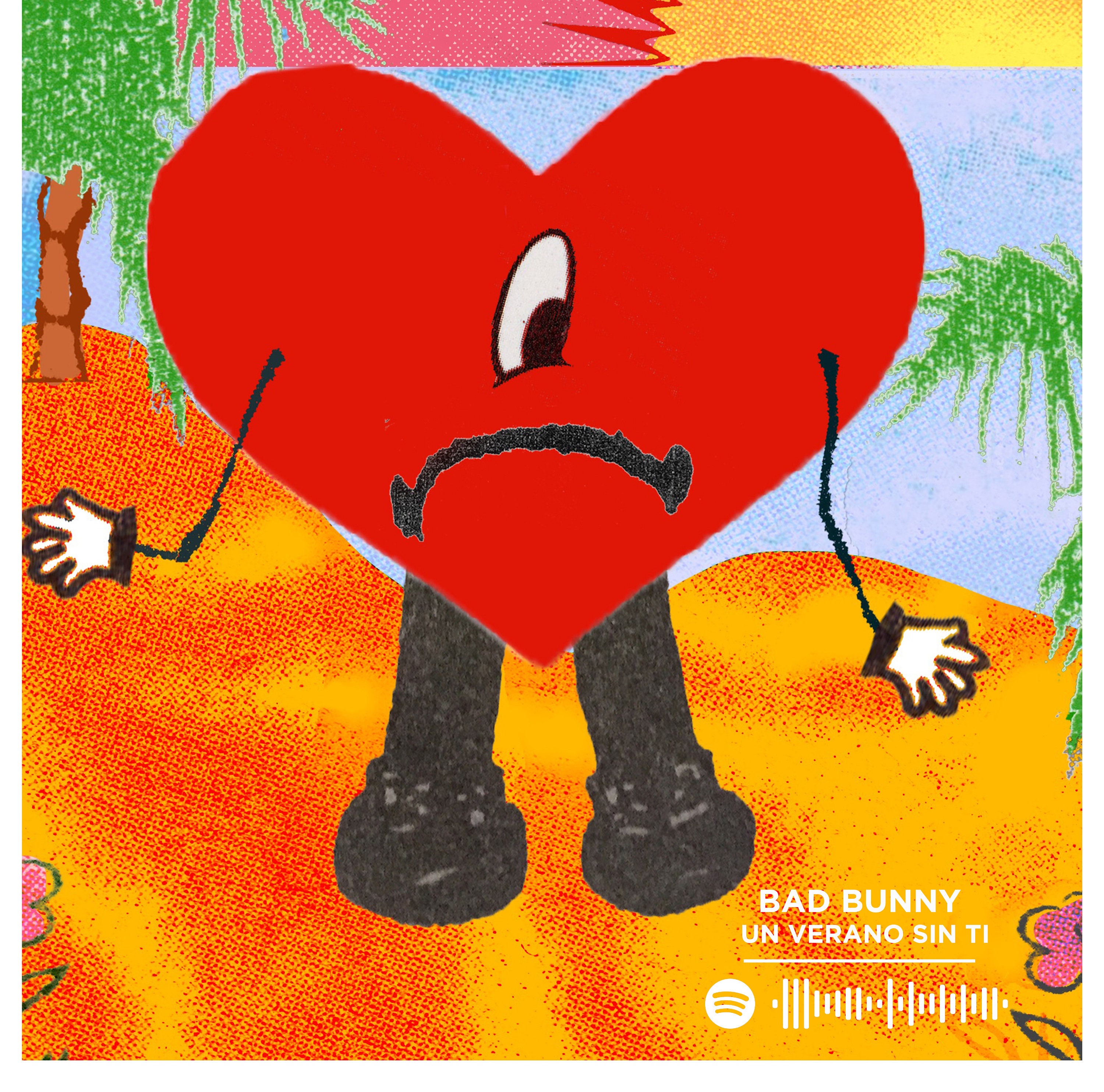 Bad Bunny - Un Verano Sin Ti Album Poster / Album Cover Poster () vendido por Ly DH | SKU 264532 ...